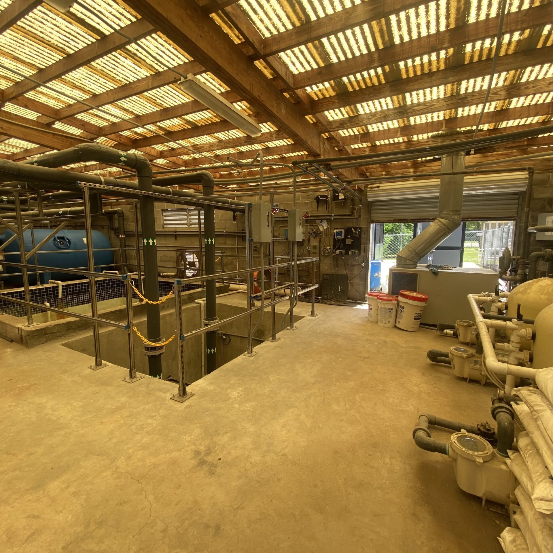 FLEET SWIMMING PUMP ROOM - Landmark Aquatic