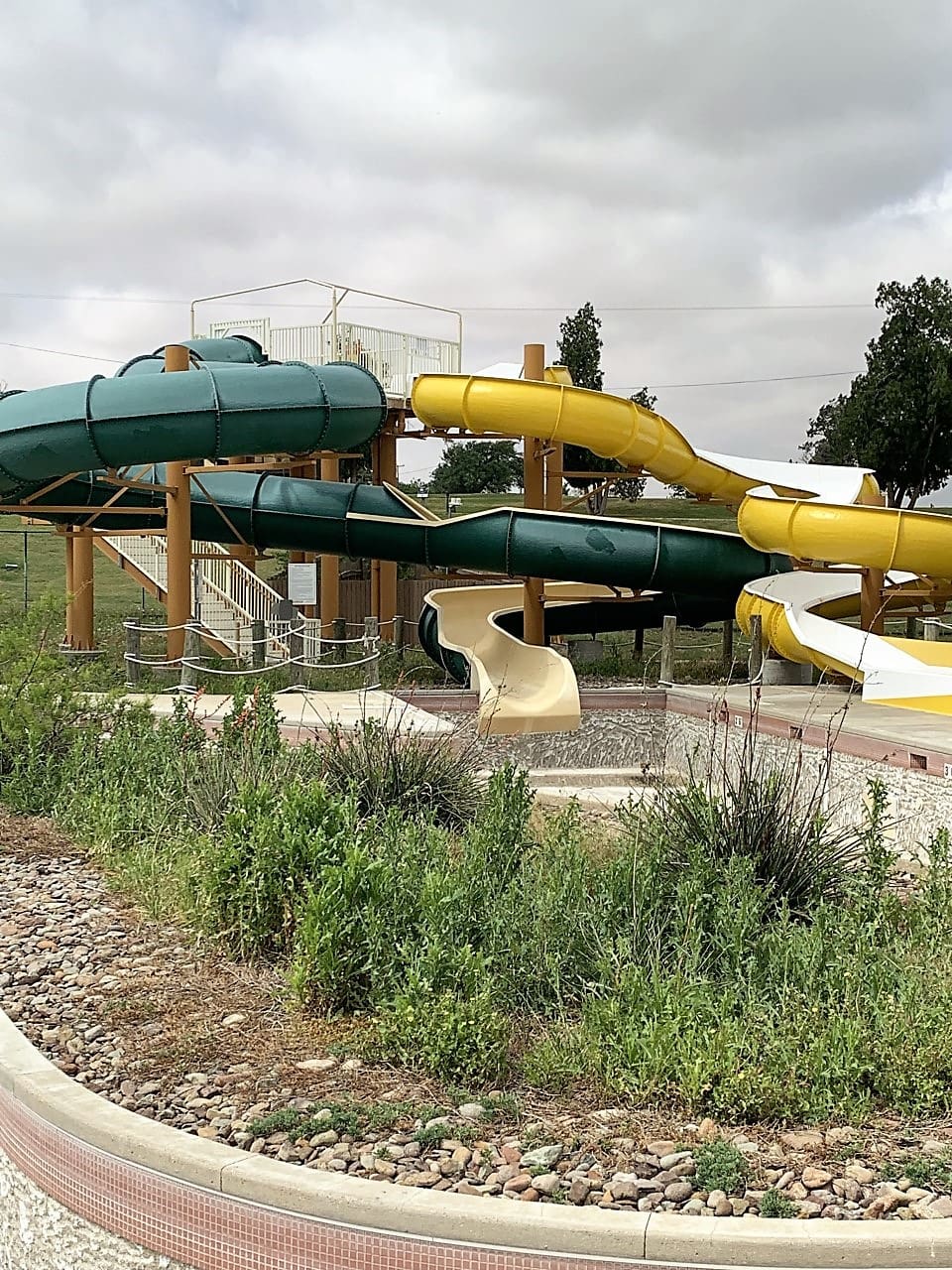 Water Slide & Swimming Pool Restoration | Landmark Aquatic