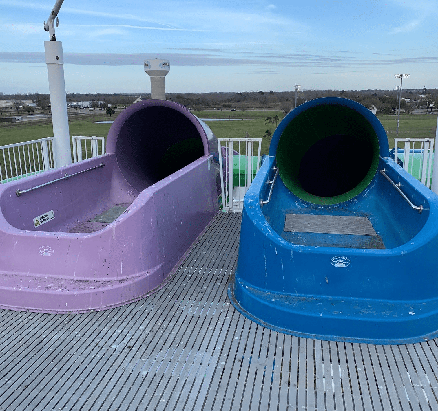 Water Slide & Swimming Pool Restoration | Landmark Aquatic